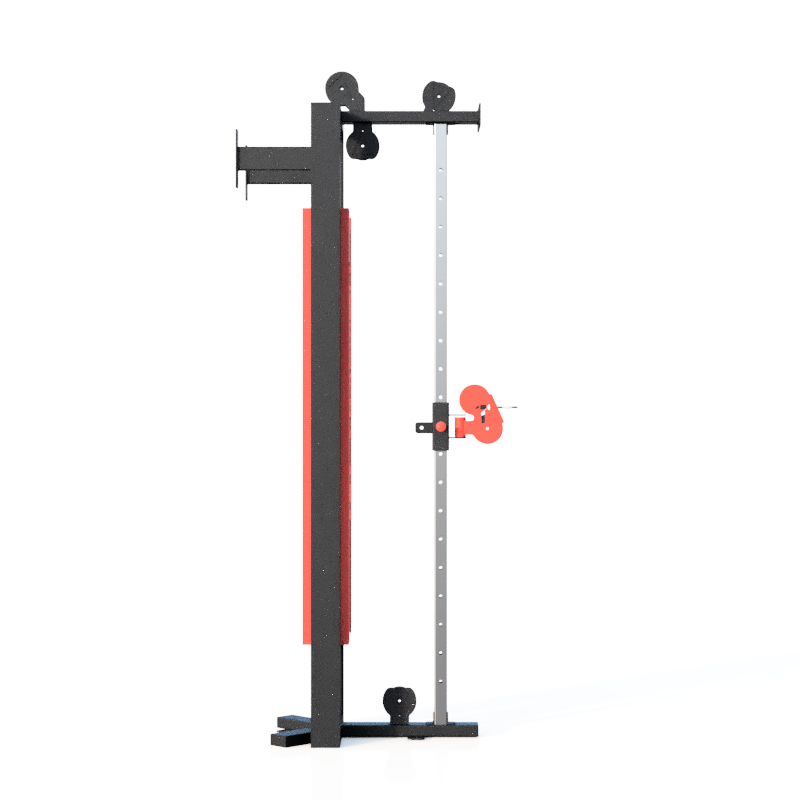 Multifunctional height-adjustable pulley with 80kg weight stack • Sklep ...